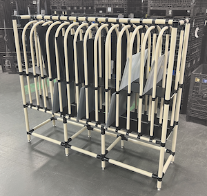 Creform bent pipe rack: flexible, strong, rigid - Industrial Supply Magazine